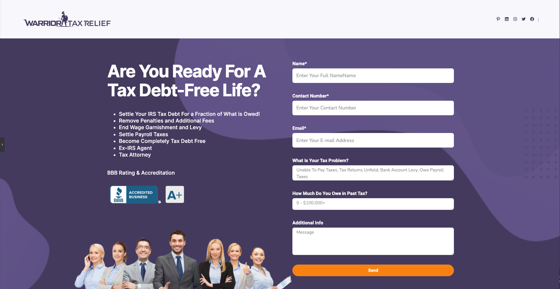 Home - Warrior Tax Relief LLC
